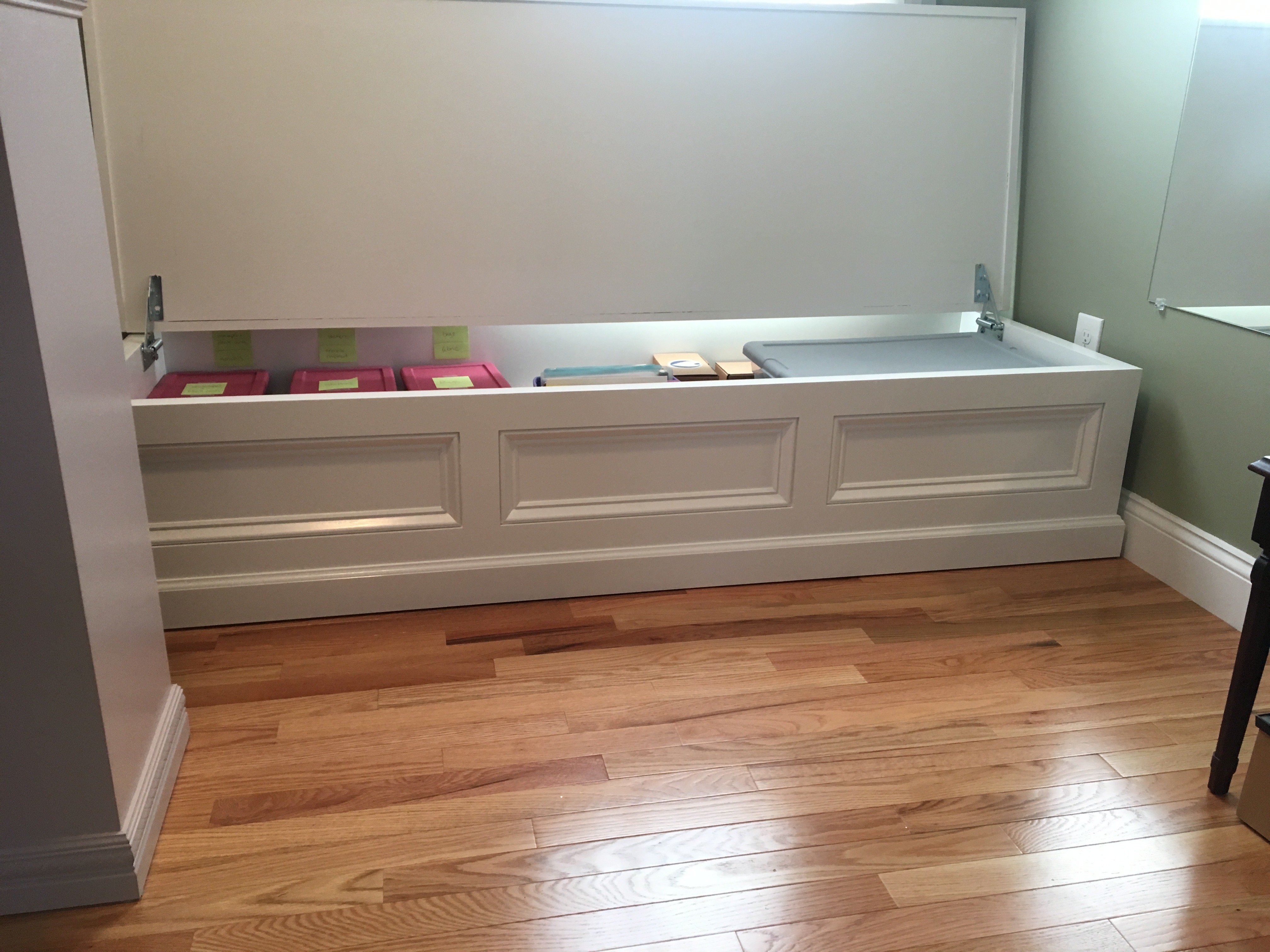 Office Storage Bench